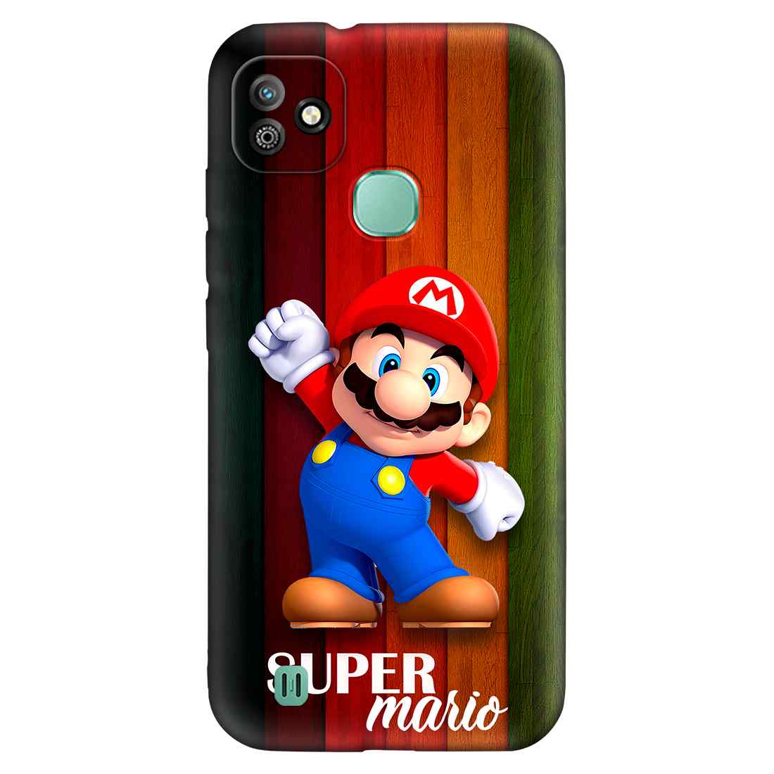 Illustrator Super Mario SMART HD Premium Embossed Mobile cover – Covertubes