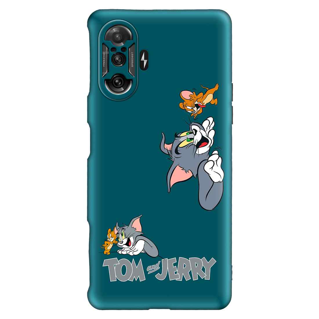 Tom and jerry Love POCO F3 GT Premium Embossed Mobile cover – Covertubes