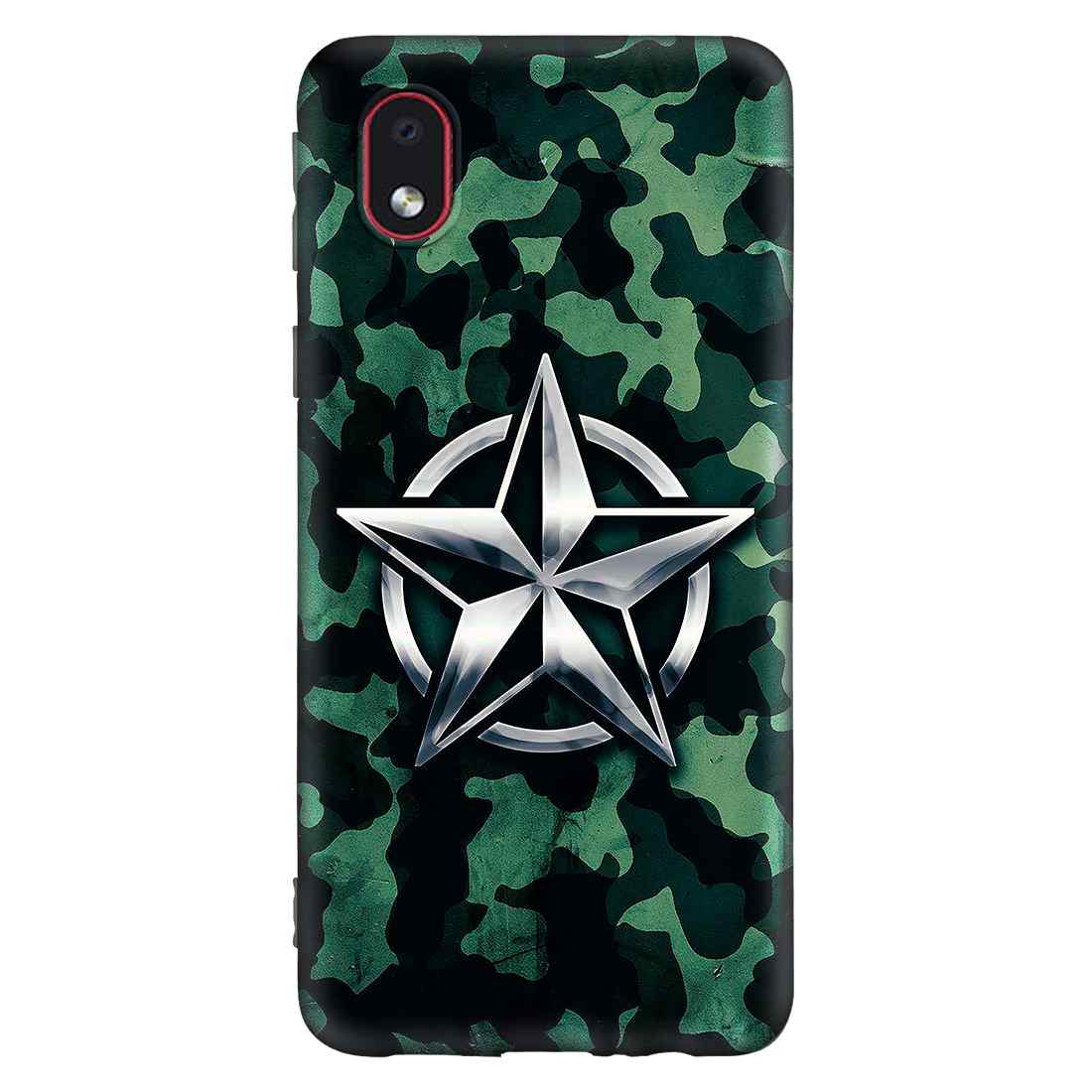 camouflage Captain Samsung M01 CORE Premium Embossed Mobile cover ...